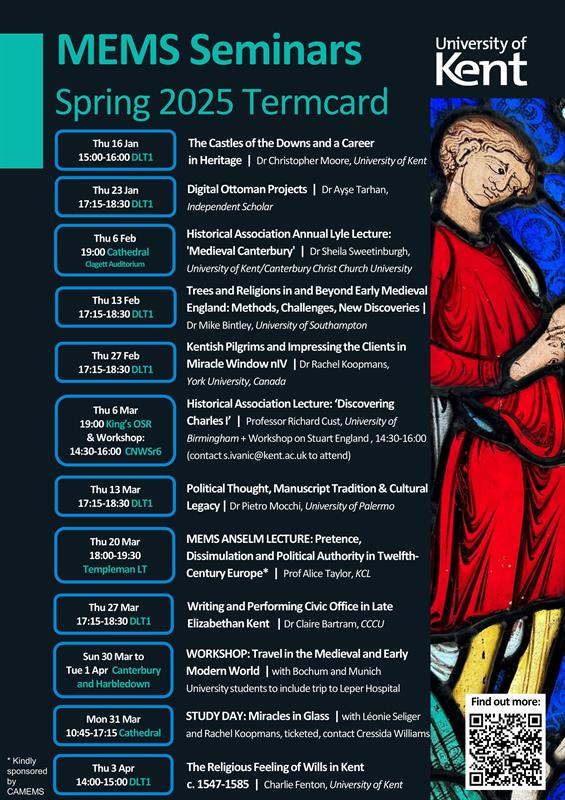 MEMS Seminar - Dr. Claire Bartram, Canterbury : What’s Going On and ...