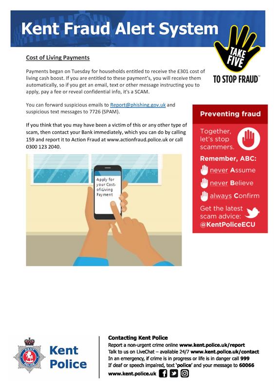 Kent Fraud Alert System, Westgate-On-Sea : Local News - HugoFox