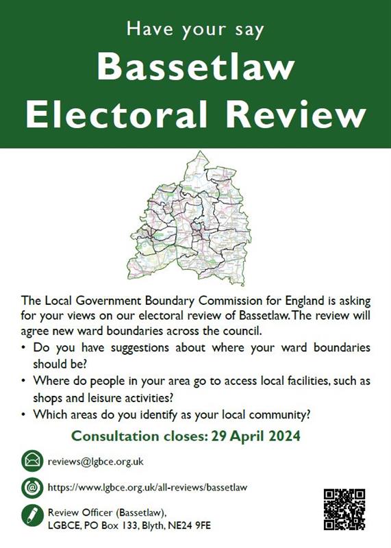 Bassetlaw District Council Ward Boundary Review, Dunham-On-Trent ...