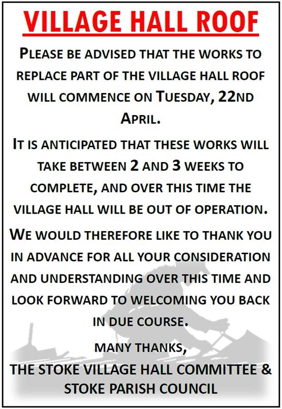VILLAGE HALL ROOF UPDATE, Lower Stoke, Rochester : Local News - HugoFox