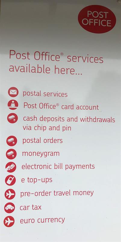 Post Office Service at Coddington Community Centre, Coddington, Newark ...