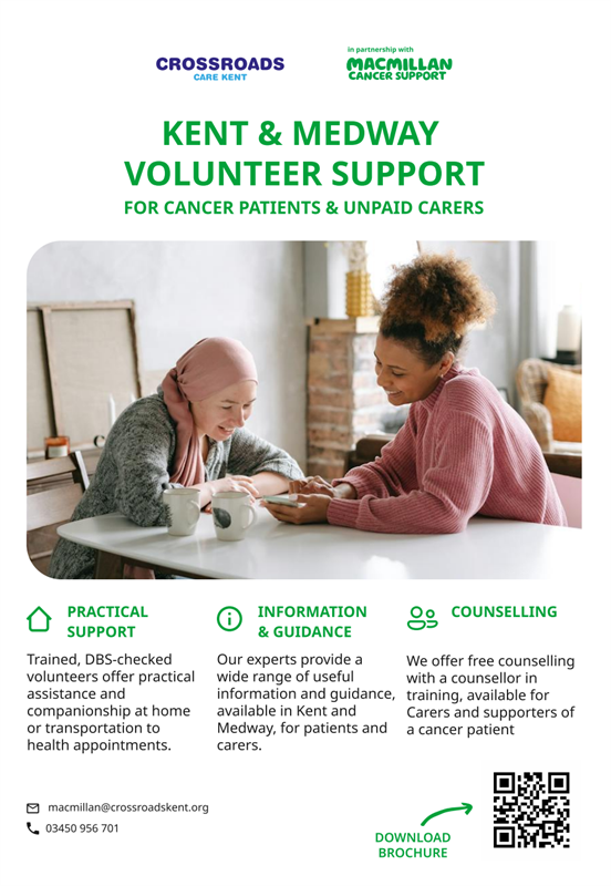 Macmillan Volunteer Service, Manston, Ramsgate : Local News - HugoFox