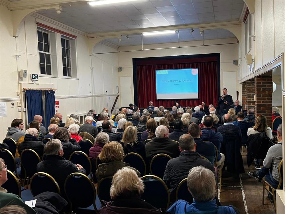 Community Information Meeting, Bramley, Guildford : Local News - HugoFox