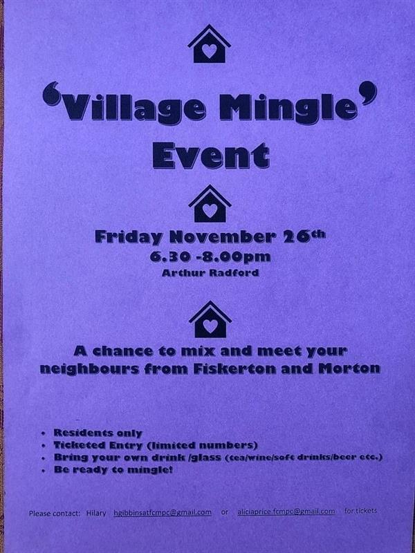 Village Mingle - lateral flow test, Southwell : Local News - HugoFox