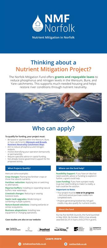 Nutrient Mitigation, Knapton, North Walsham : Local News - HugoFox
