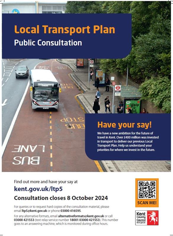 Kent Local Transport Plan - Consultation, Acol, Birchington : Local News - HugoFox